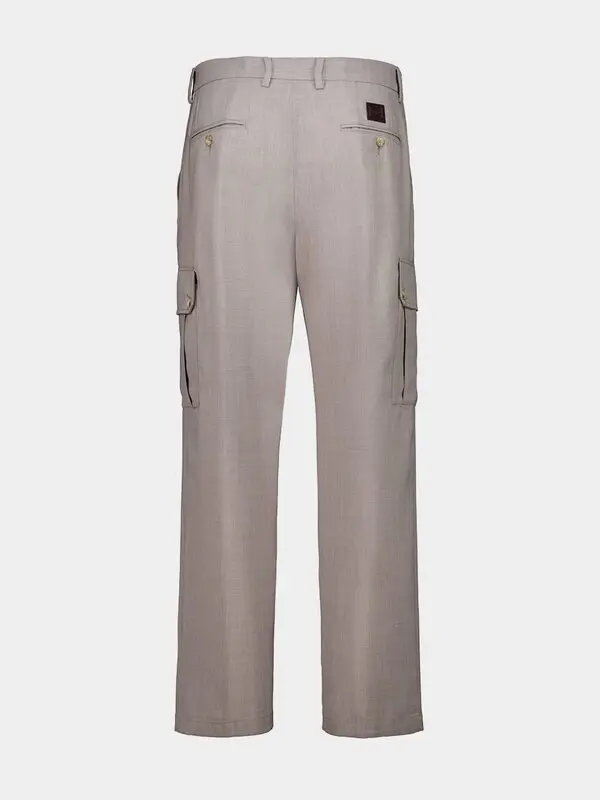 Dolce & Gabbana Wool Cargo Trousers