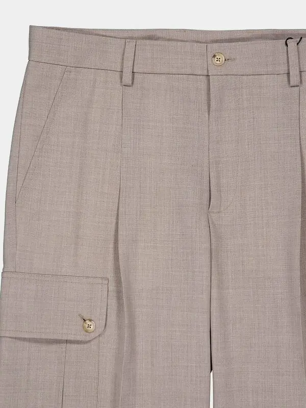 Dolce & Gabbana Wool Cargo Trousers