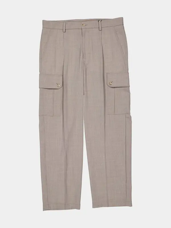 Dolce & Gabbana Wool Cargo Trousers