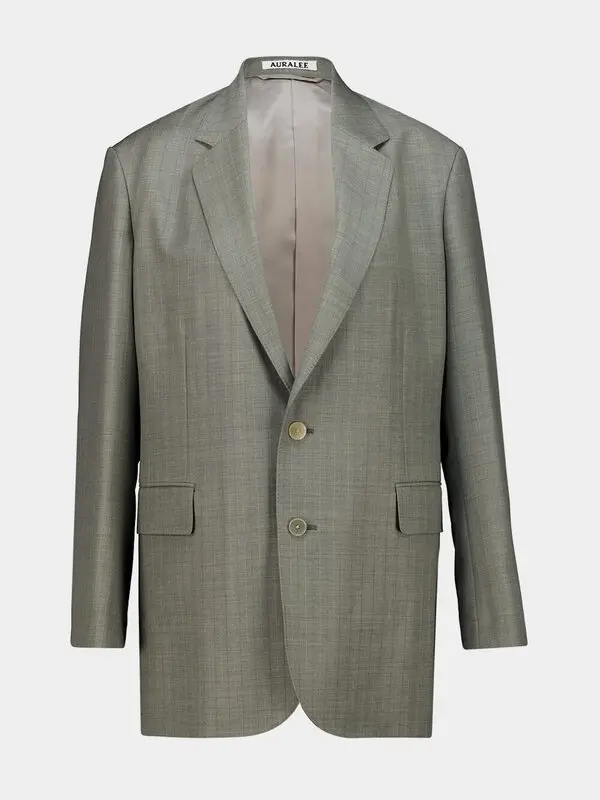 Auralee Bluefaced Wool Jacket