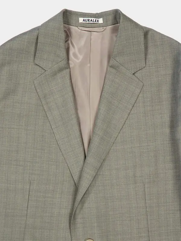 Auralee Bluefaced Wool Jacket