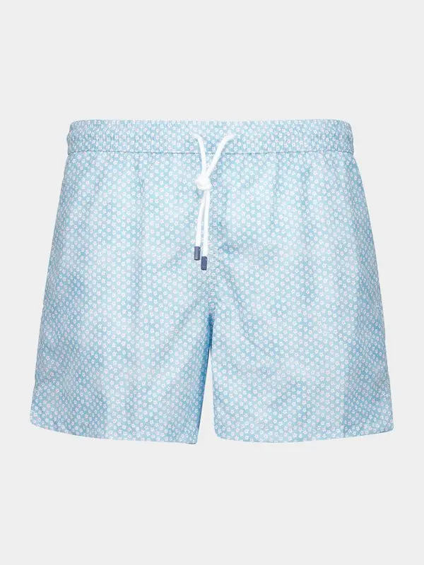 Fedeli Pacific Madeira Swim Trunks - Blue
