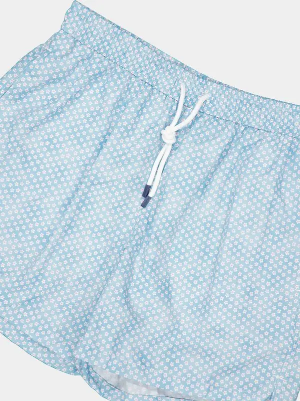 Fedeli Pacific Madeira Swim Trunks - Blue