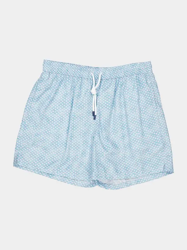 Fedeli Pacific Madeira Swim Trunks - Blue