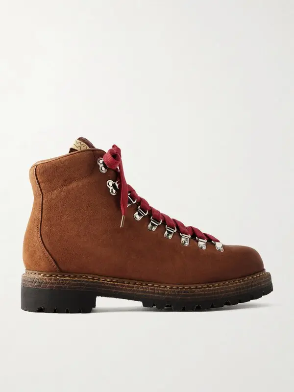 Visvim Whymper Folk Distressed Leather Boots - Brown