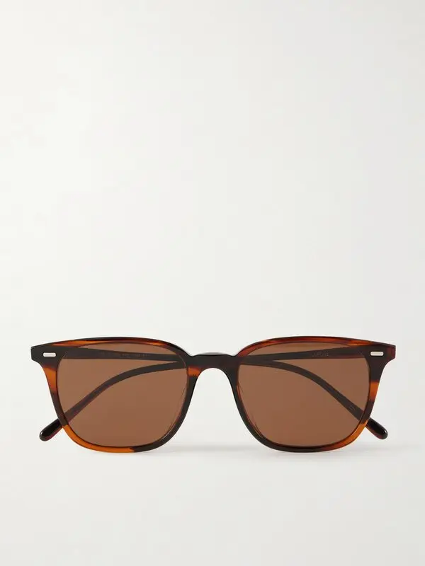 Oliver Spencer Laedin D-frame Sunglasses - Brown