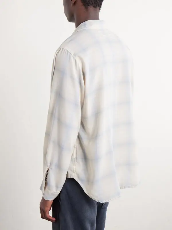 REMI RELIEF Viyella Checked Wool-blend Shirt