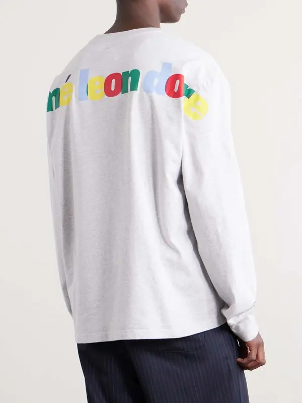 Aimé Leon Dore Dove Logo-print Cotton-jersey Sweater