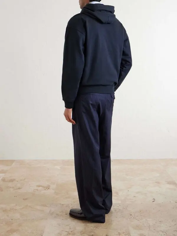 Aimé Leon Dore Logo-embroidered Cotton-jersey Hoodie