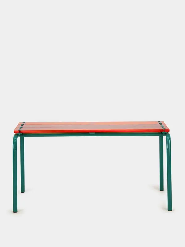 LAURENT BADIER Acrylic Bench - Orange