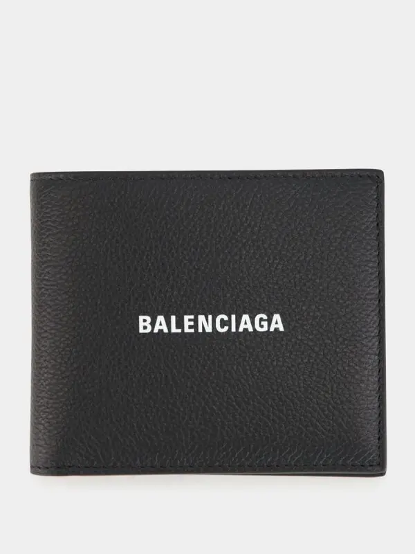 Balenciaga Cash Square Folded Leather Wallet