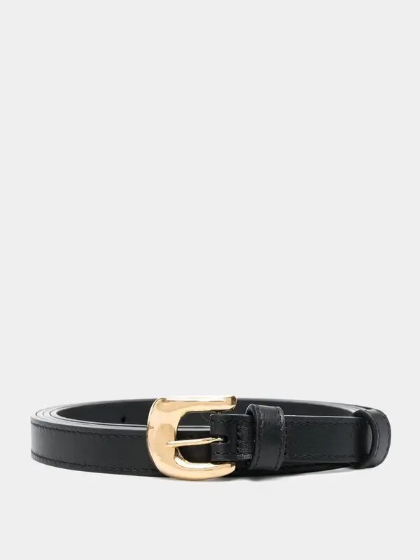 Altuzarra Mini Brass Belt - Black