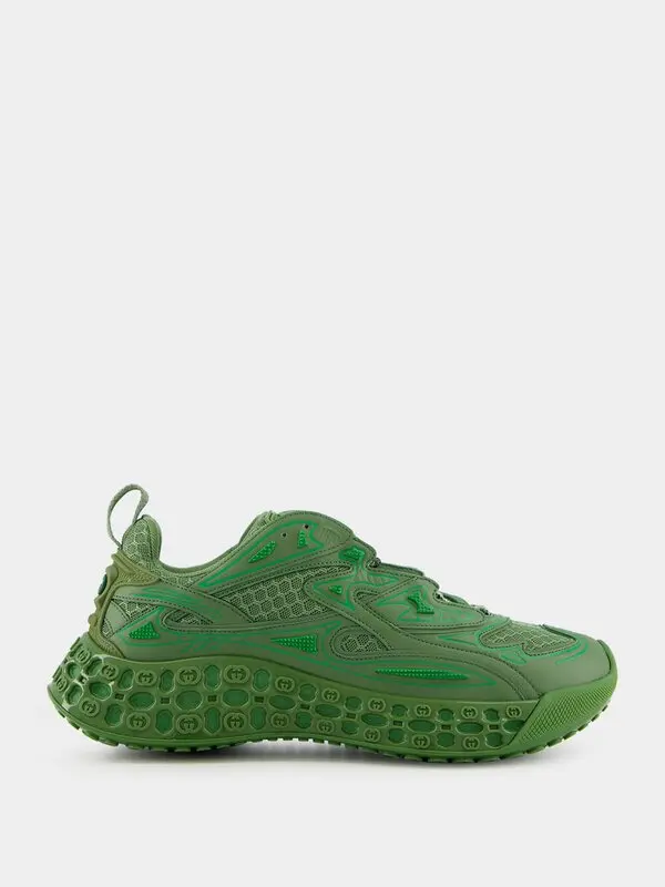 Gucci Demetra Cub3d Trainer - Green