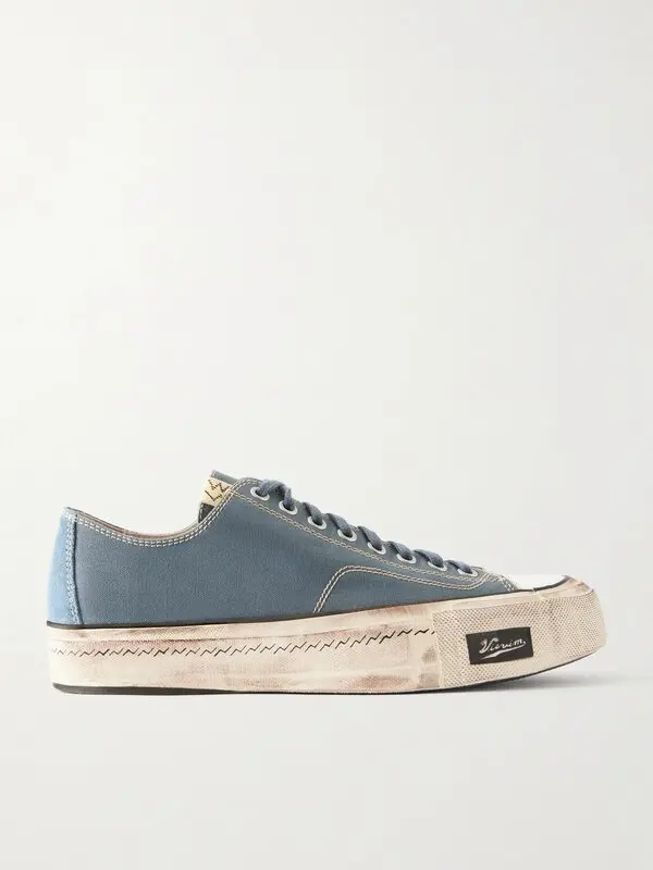 Visvim Skagway Canvas Sneakers - Gray