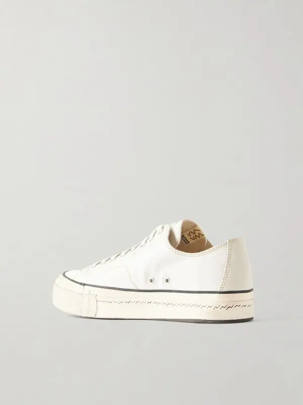 Visvim Skagway Canvas Sneakers - Neutrals