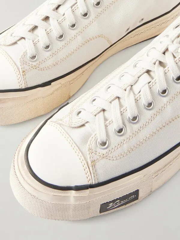 Visvim Skagway Canvas Sneakers - Neutrals