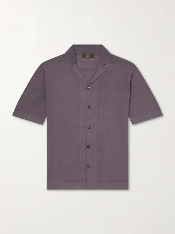 SLOWEAR Zanone Icelino Polo Shirt - Brown