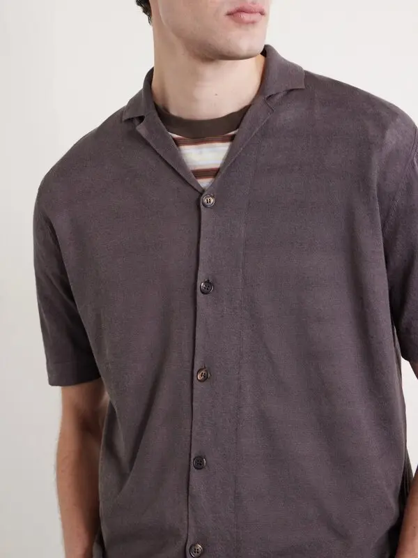 SLOWEAR Zanone Icelino Polo Shirt - Brown