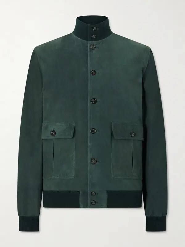 VALSTAR Valstarino Suede Jacket - Green