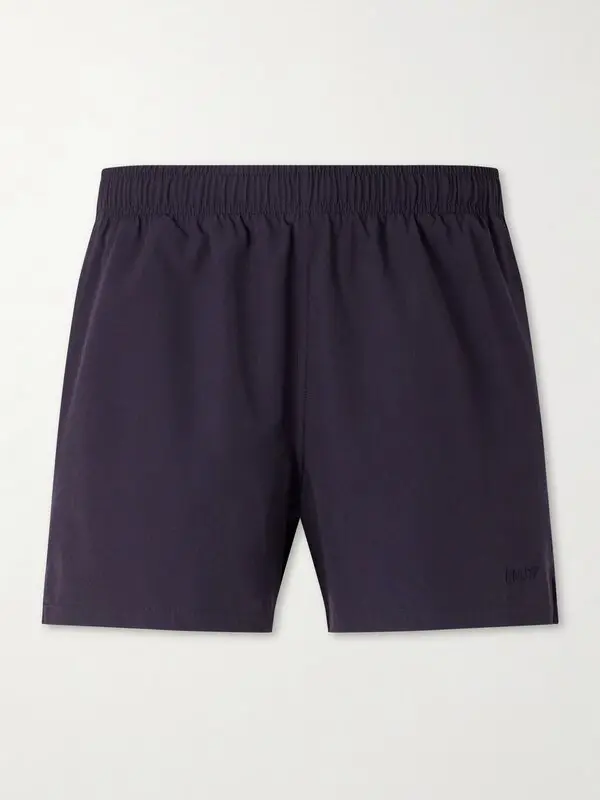 Nn07 Holiday 10039 Straight-leg Recycled-shell Swim Shorts - Blue