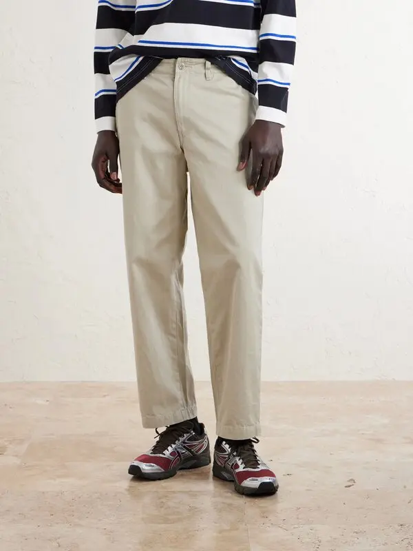 NEIGHBORHOOD Straight-leg Cotton Chinos