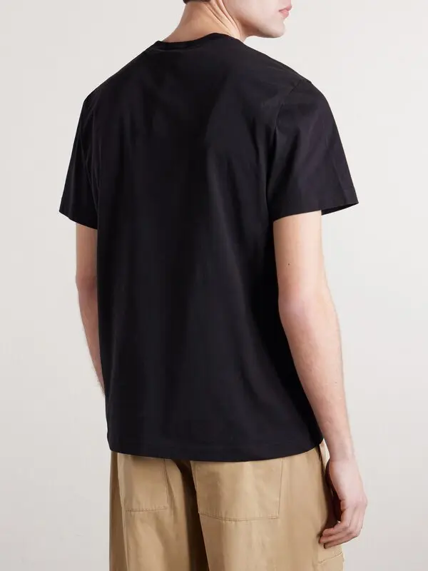 Moncler Logo-appliquéd Cotton-jersey T-shirt