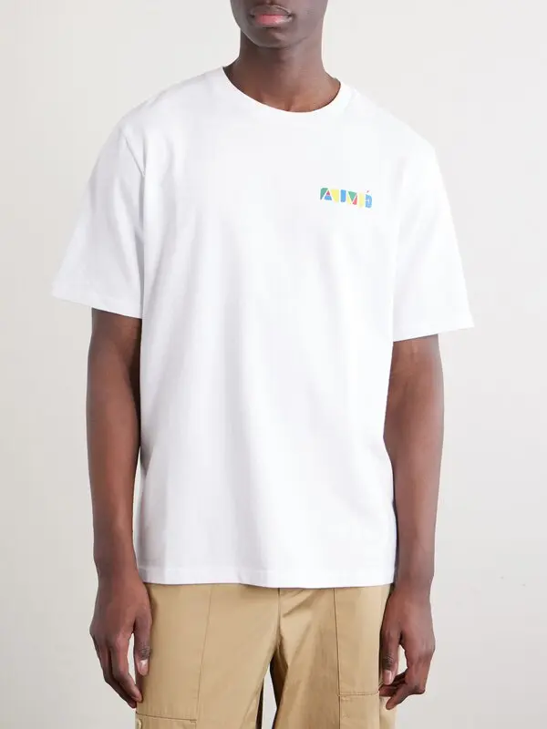 Aimé Leon Dore Printed Cotton-jersey T-shirt