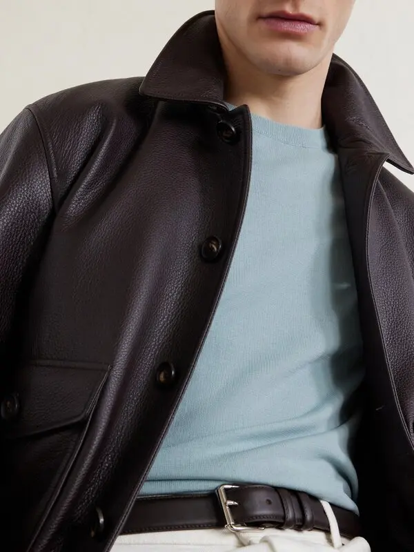 Canali Cotton Sweater - Blue