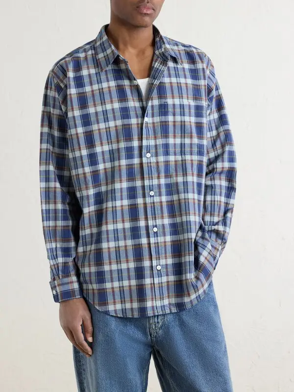 Aimé Leon Dore Checked Cotton Shirt