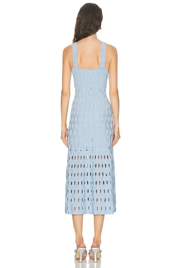 Simkhai Christina Midi Dress - Tidepool