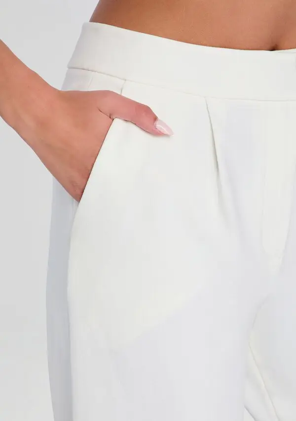 SANS FAFF Pin Tuck Palazzo Pants