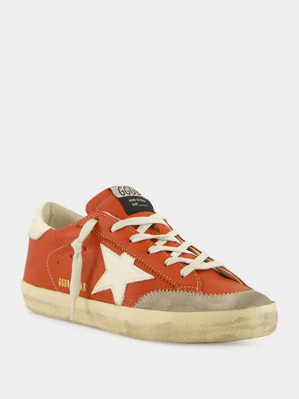 GOLDEN GOOSE Superstar Sneakers With Suede Heel