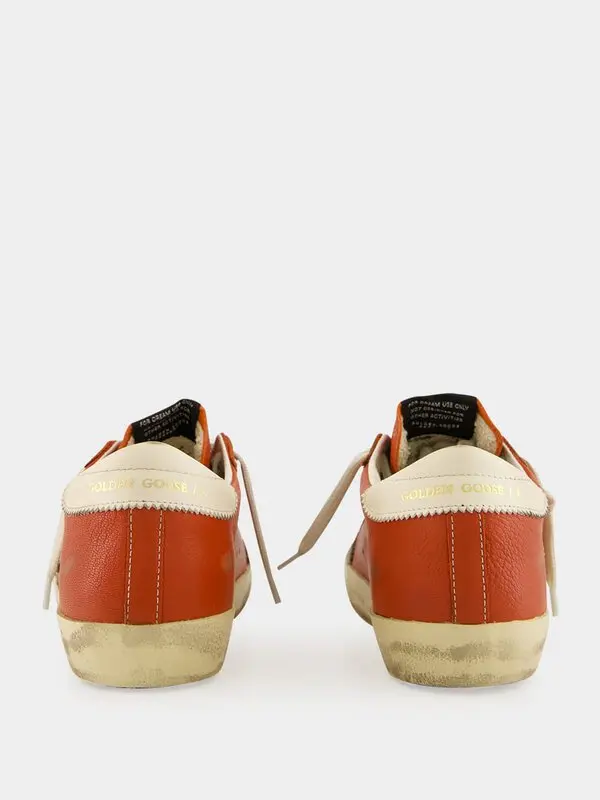 GOLDEN GOOSE Superstar Sneakers With Suede Heel