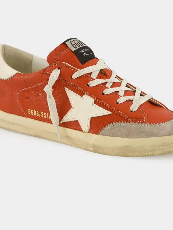 GOLDEN GOOSE Superstar Sneakers With Suede Heel