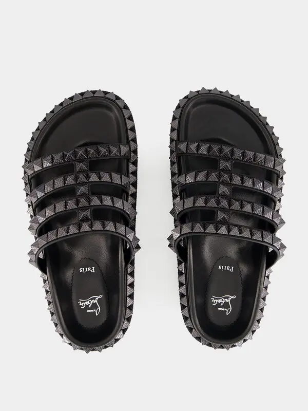 CHRISTIAN LOUBOUTIN Pyra Hallulila Mules