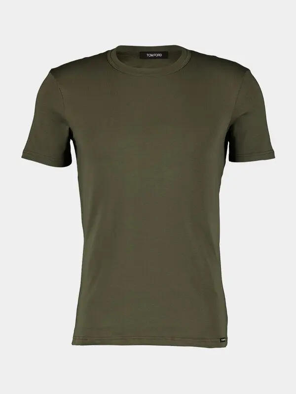 TOM FORD Stretch T-shirt - Grey