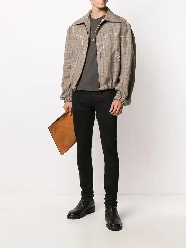 TOM FORD Stretch T-shirt - Grey