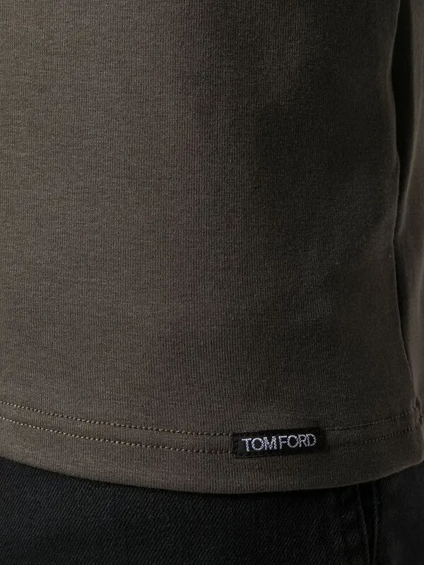 TOM FORD Stretch T-shirt - Grey