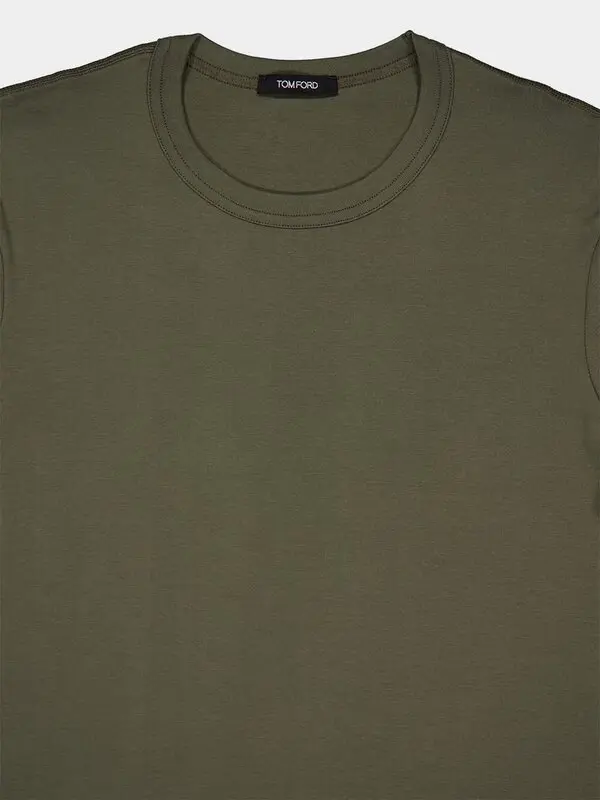 TOM FORD Stretch T-shirt - Grey