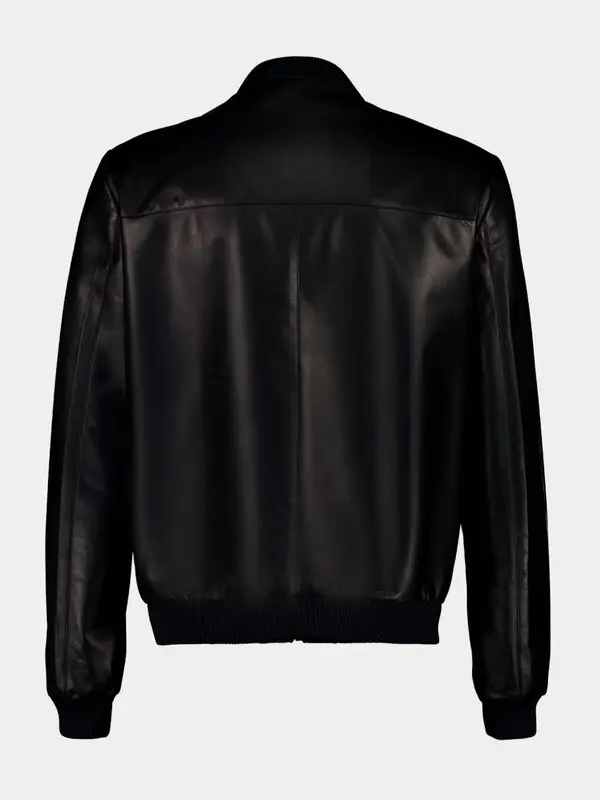 Prada Nappa Leather Bomber Jacket