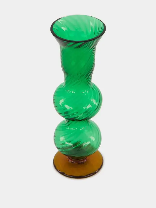 La DoubleJ Murano Glass Bubble Candlestick