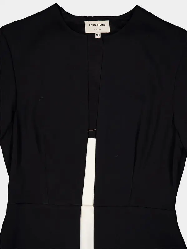 Zeus+dione Hestia Paneled Midi Dress