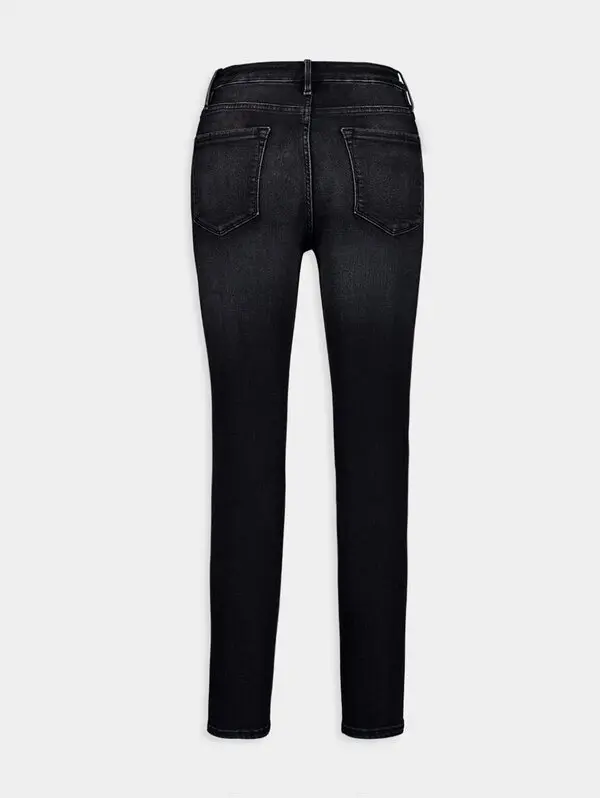 FRAME Le One Skinny Crop Jeans