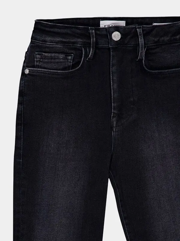 FRAME Le One Skinny Crop Jeans