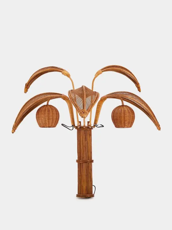 SANTANO Coconut Tree Wall Lamp - Gold
