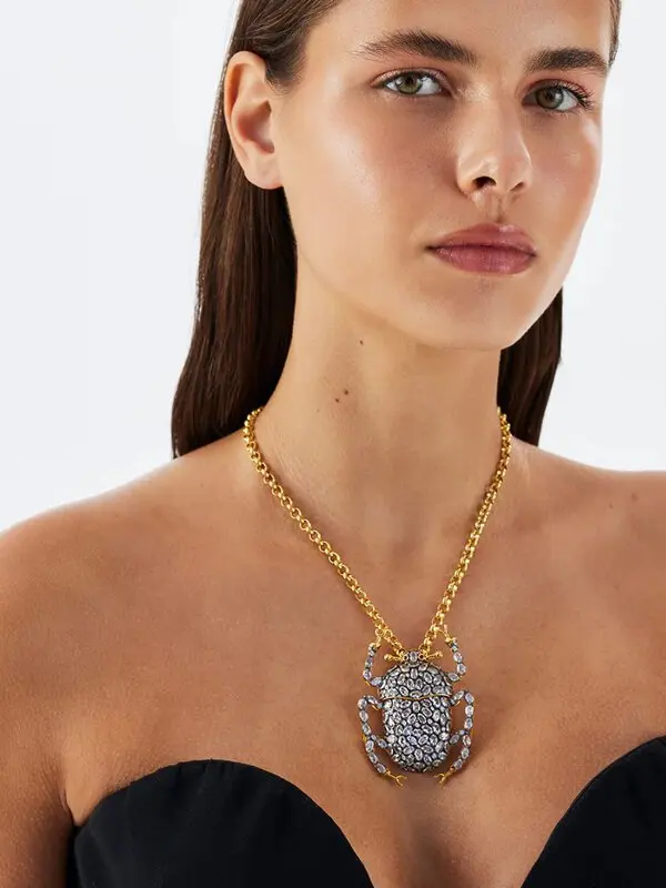 Begum Khan Crystal Bittersweet Love Necklace