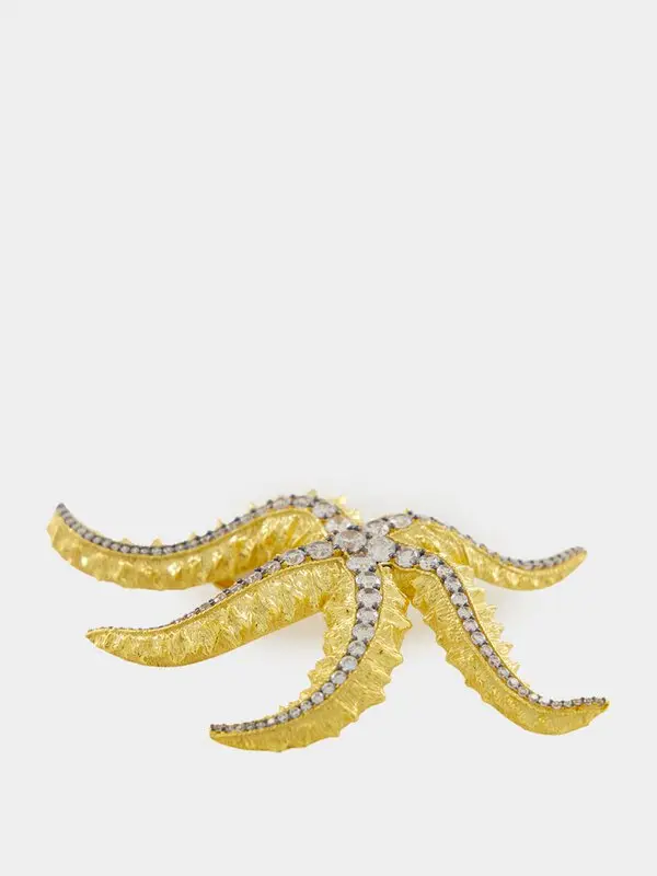 Begum Khan Sirena Starfish Clip-on Earrings