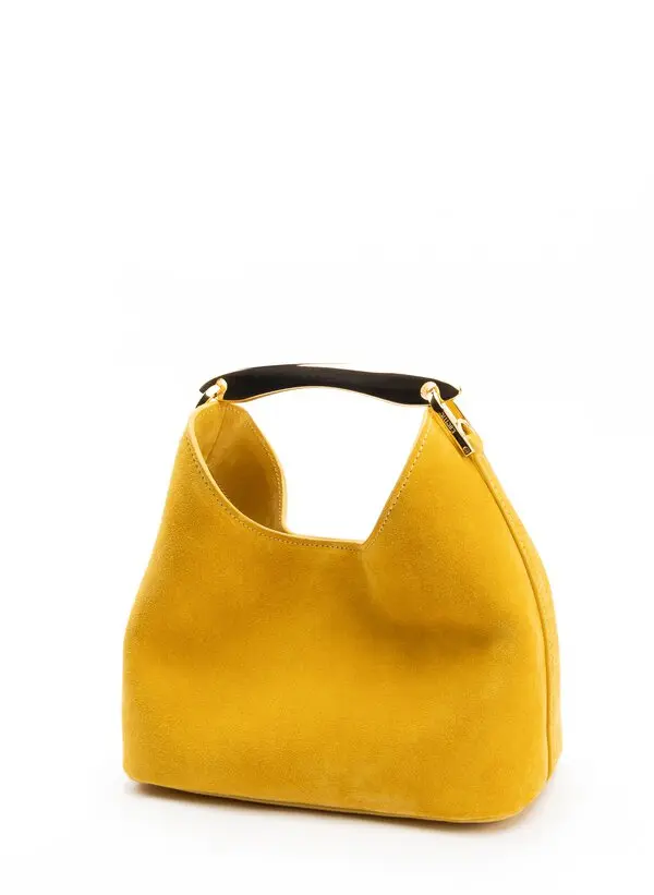 ELLEME Small Boomerang Suede - Mustard