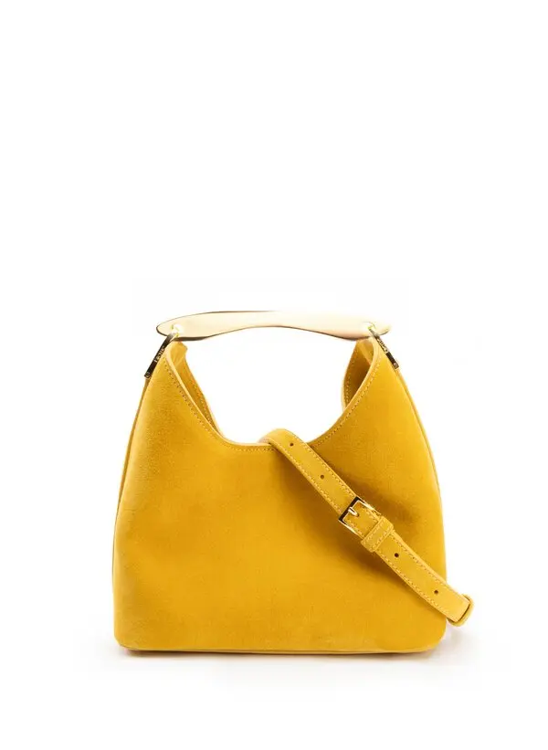 ELLEME Small Boomerang Suede - Mustard