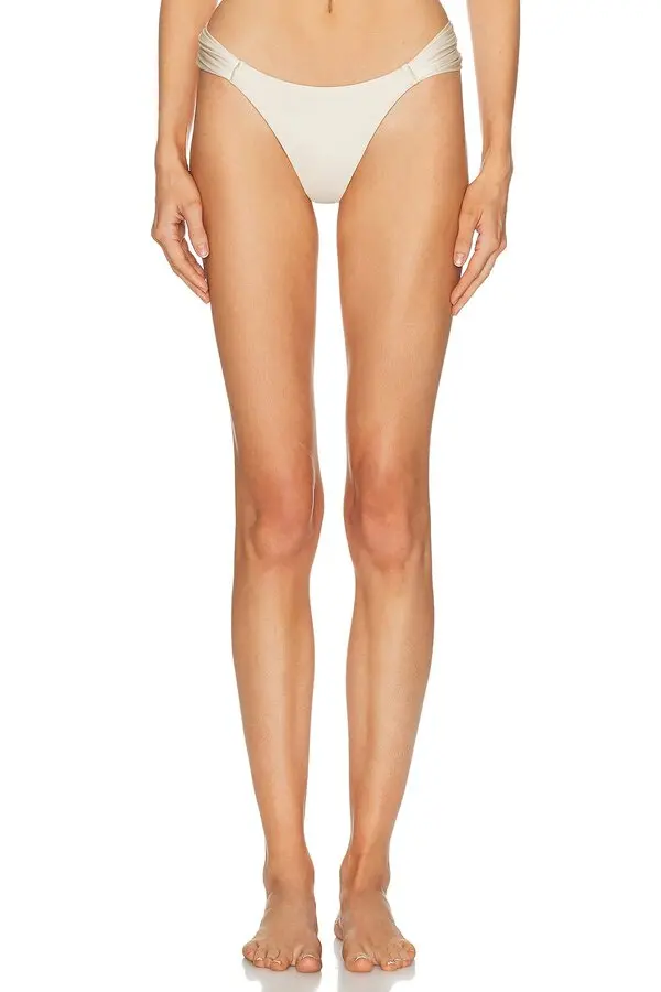 SHANI SHEMER Joss Bikini Bottom - Macadamia